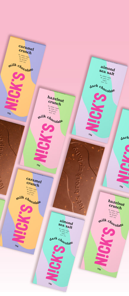 Snacks & candy with no added sugar, No gluten, No palm oil, Just joy ...