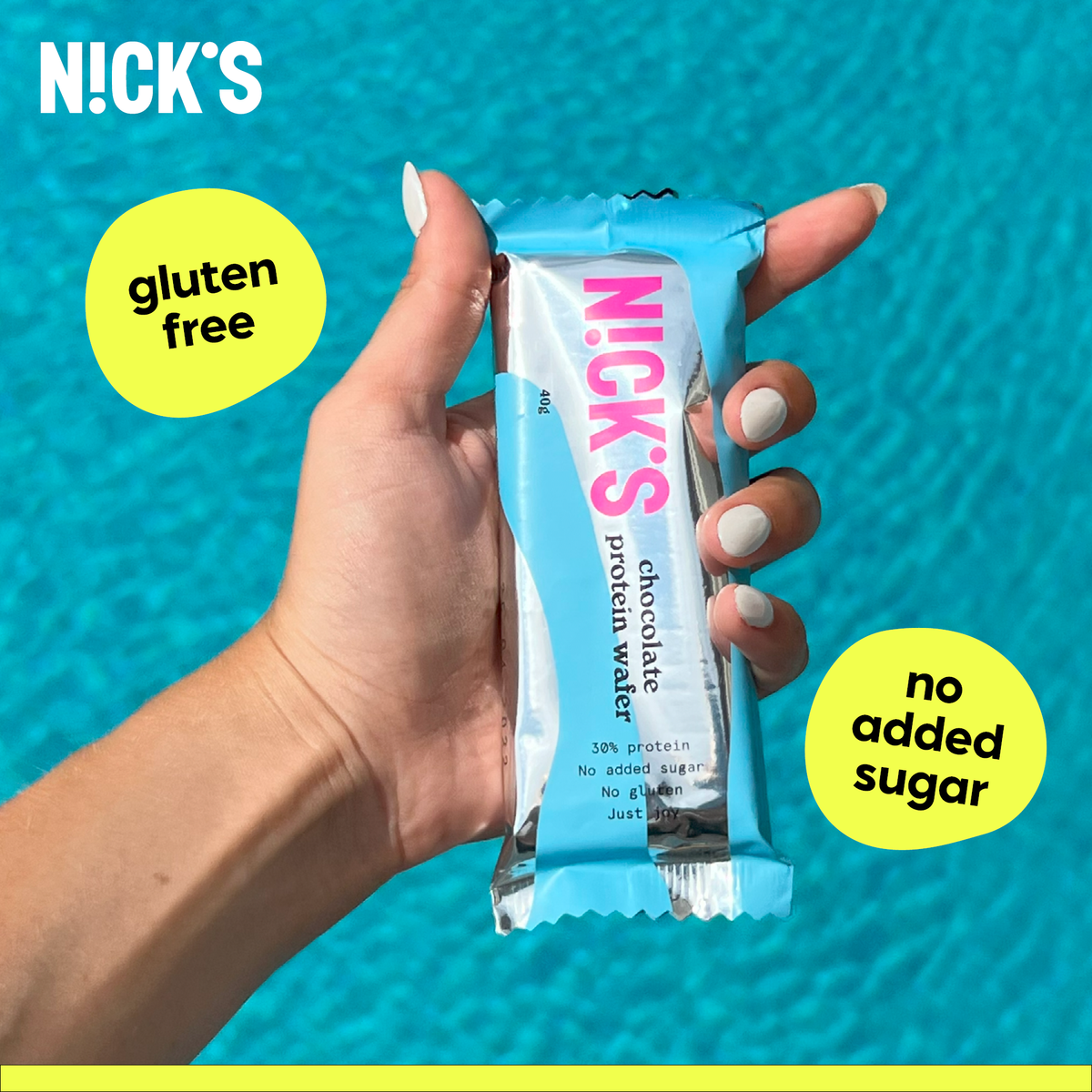 Protein Wafer Chocolate | Wafer Bar – N!CK'S UK