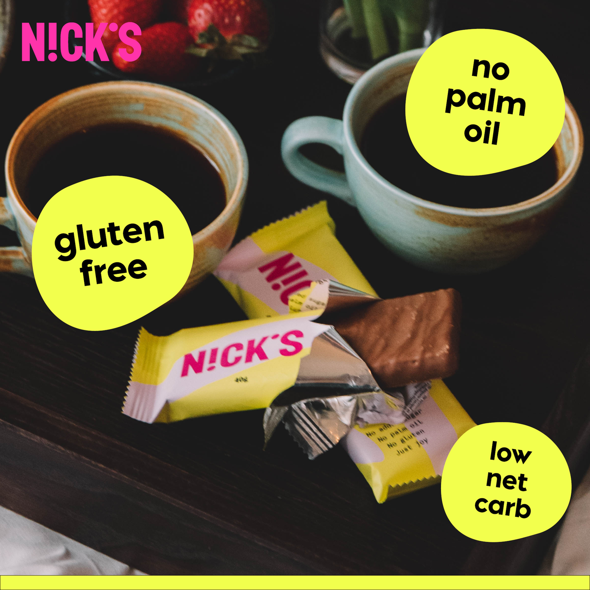 Chocolate Wafer | Wafer bar without added sugar – N!CK'S UK
