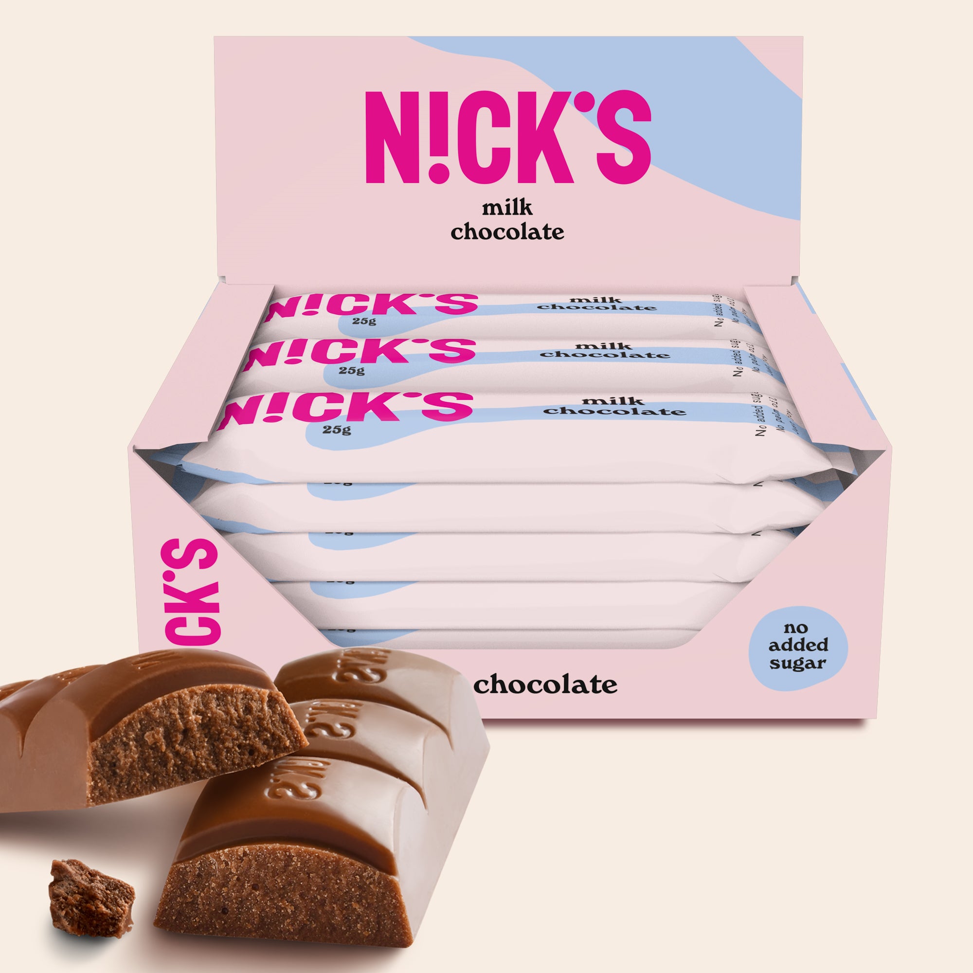 Milk chocolate | No added sugar | Chocolate – N!CK'S UK