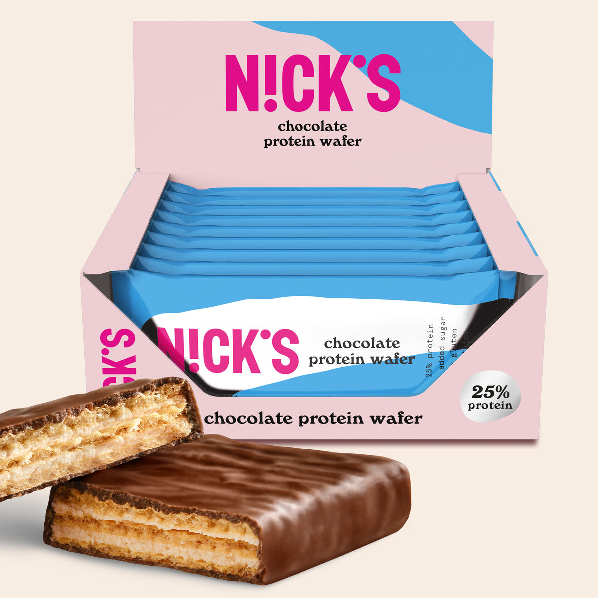 Protein bars | No added sugar | Chocolate – N!CK'S UK