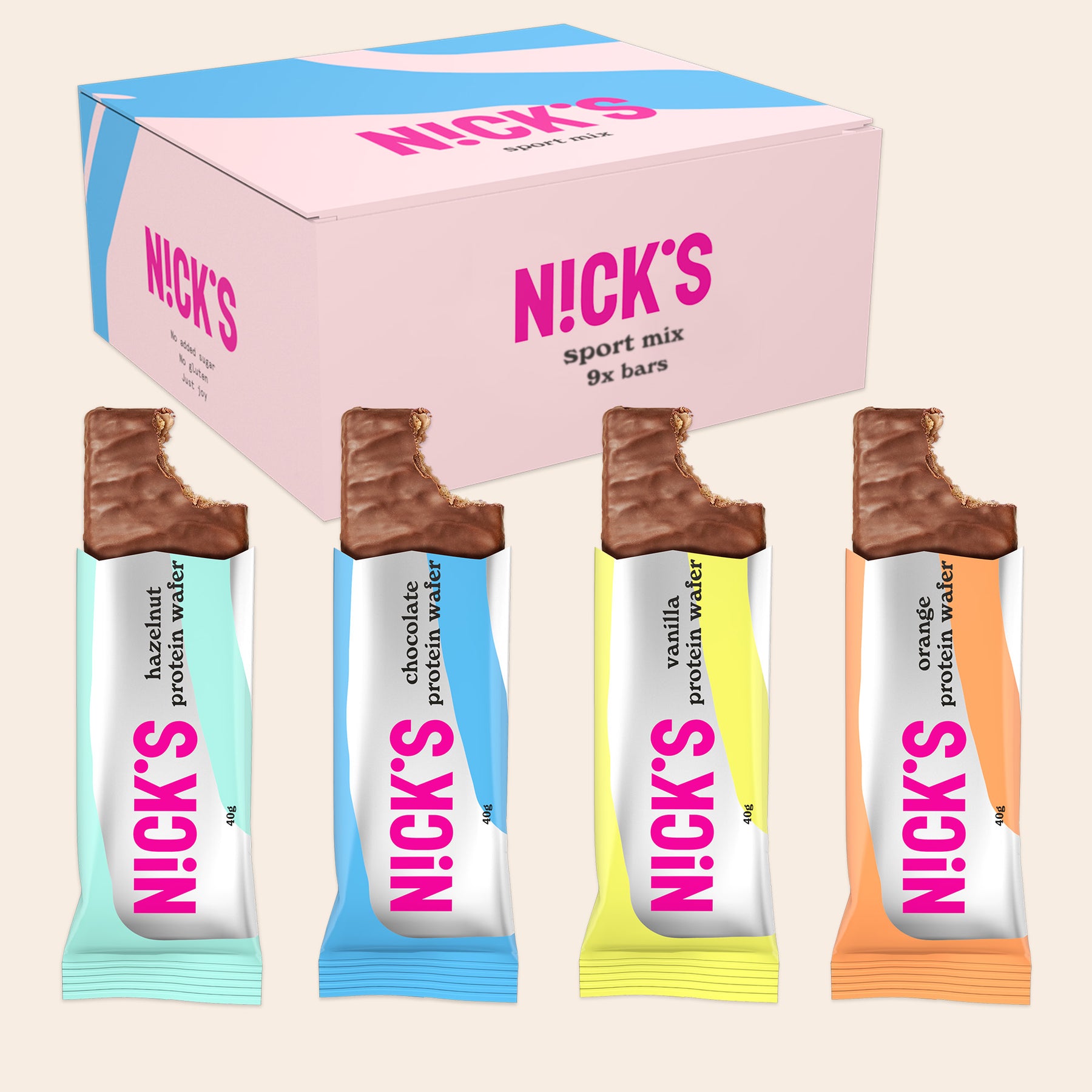 Discover NICK'S | Protein bars | Chocolate – N!CK'S UK